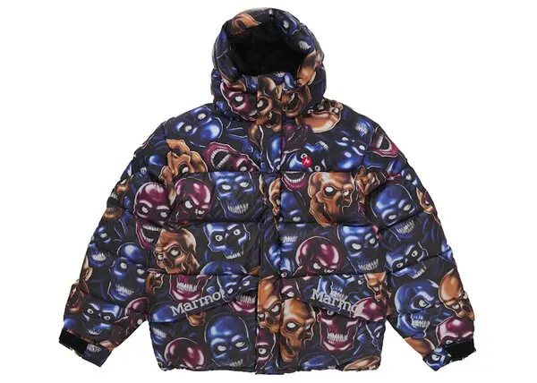 Supreme Marmot 800fill Down Parka - Skull Pile