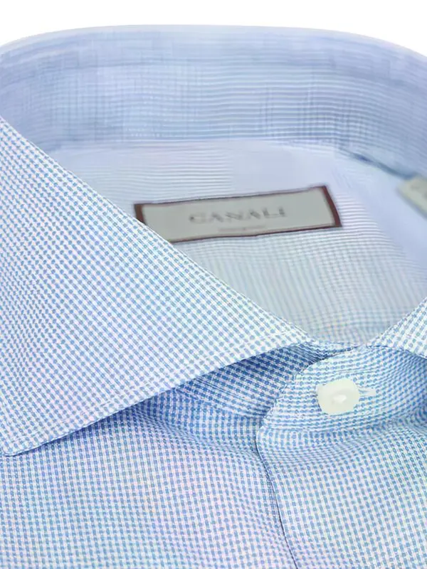 Canali Check-pattern Shirt
