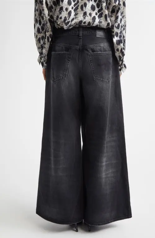 R13 Nico Wrap Wide-leg Jeans