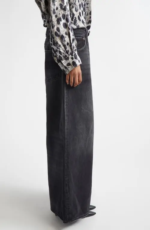 R13 Nico Wrap Wide-leg Jeans