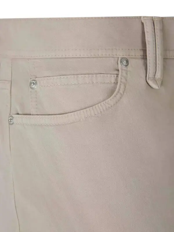 Brioni Logo Patch Straight-leg Jeans