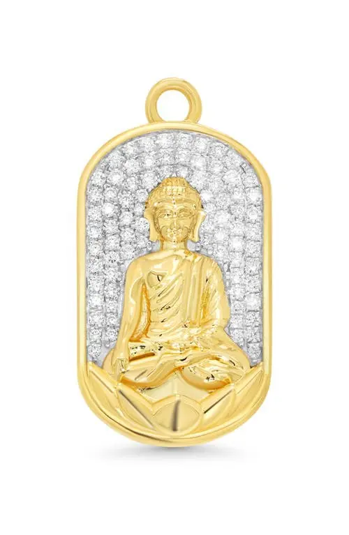 Sara Weinstock Diamond Buddha Charm - Yellow Gold