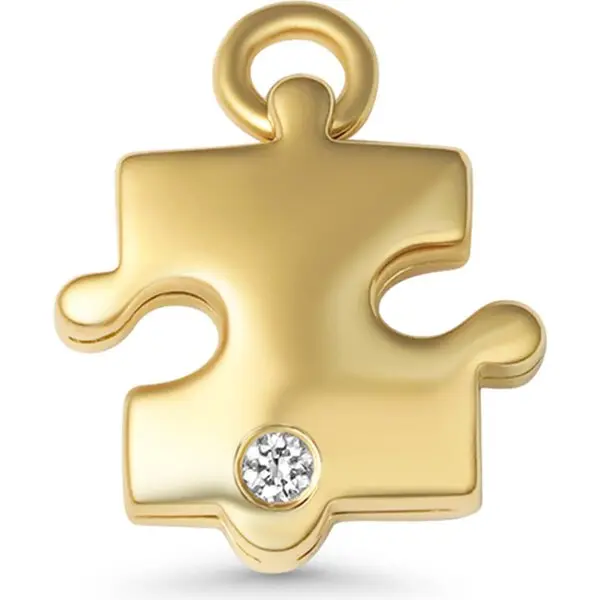 Sara Weinstock Papua Diamond Puzzle Charm - Yellow Gold