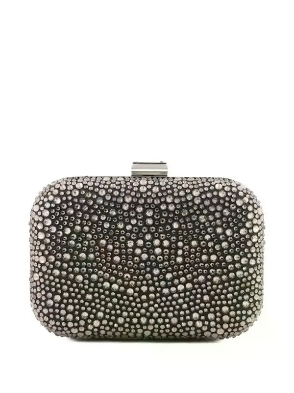 GEMY MAALOUF Crystal-embellished Clutch - Grey