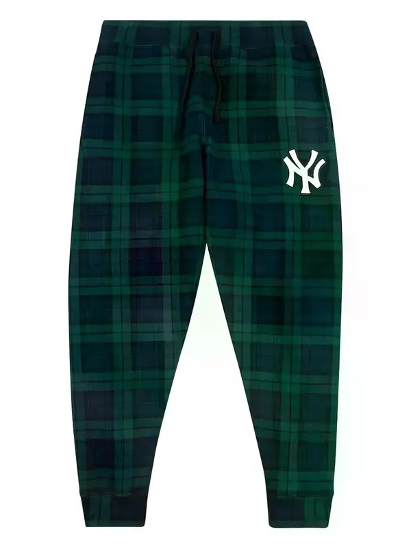 Polo Ralph Lauren X New York Yankees Plaid Lounge Pant - Green