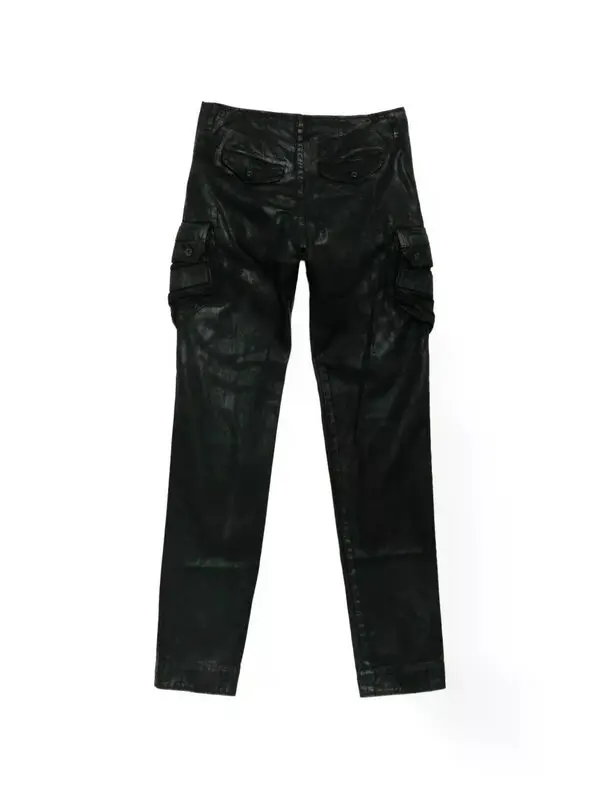JULIUS Coated Straight-leg Trousers