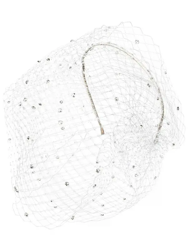 JENNIFER BEHR Crystal-embellished Headband - Neutrals