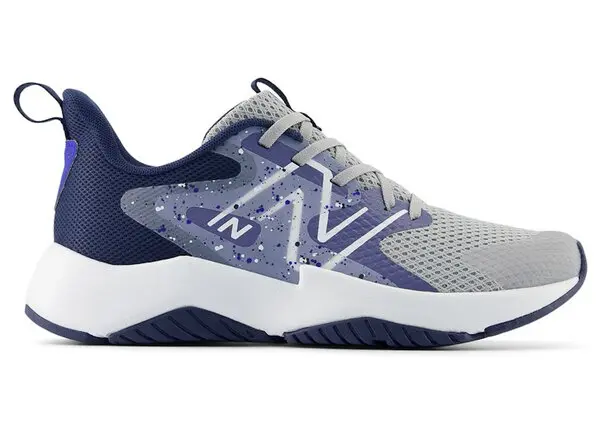NEW BALANCE Rave Run V2 Lace Sneakers - Raincloud/dream State/nb Navy Blue