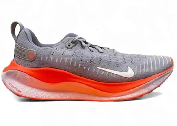 Nike Reactx Infinity Run 4 Tb - Cool Grey/white/flare Orange