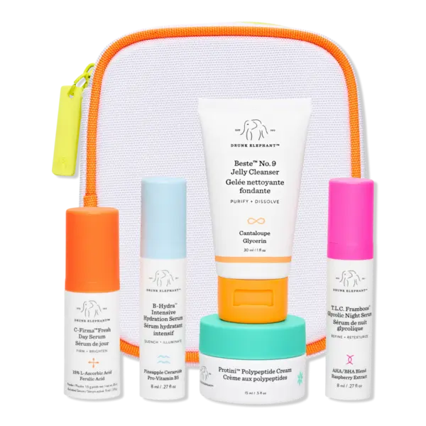 Drunk Elephant The Littles: Travel Skincare Set - One-color