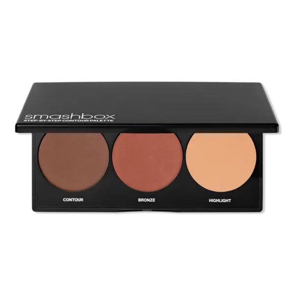 Smashbox Step-by-step Contour Palette – Contour, Bronzer & Highlighter - Medium/dark