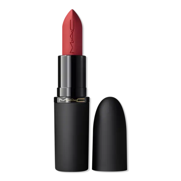 MAC COSMETICS Powder Kiss Hazy Matte Lipstick - Dubonnet Buzz