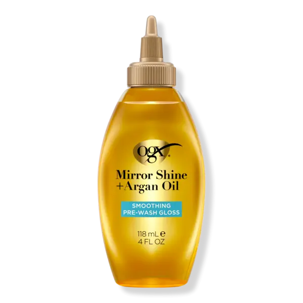 OGX Mirror Shine + Argan Oil Smoothing Pre-wash Hair Gloss - One-color