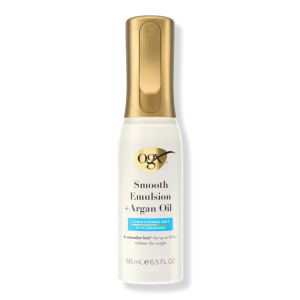OGX Smooth Emulsion + Argan Oil Conditioning Hair Mist - One-color