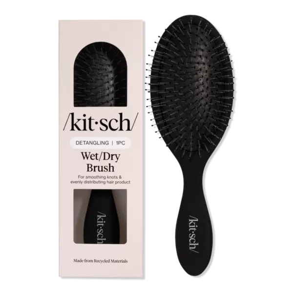 KITSCH Detangling Wet/dry Brush - Black