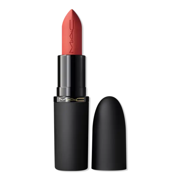 MAC COSMETICS Powder Kiss Hazy Matte Lipstick - Brickthrough