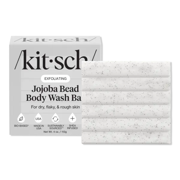KITSCH Exfoliating Jojoba Bead Body Wash Bar - One-color