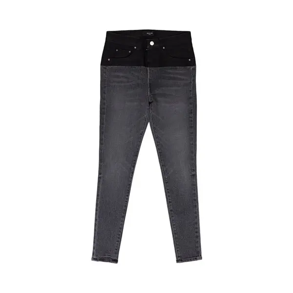 Amiri Leather Skinny Jeans