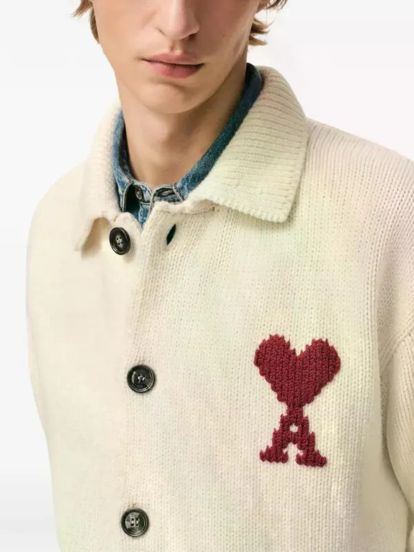 Ami De Coeur Embroidered Cardigan