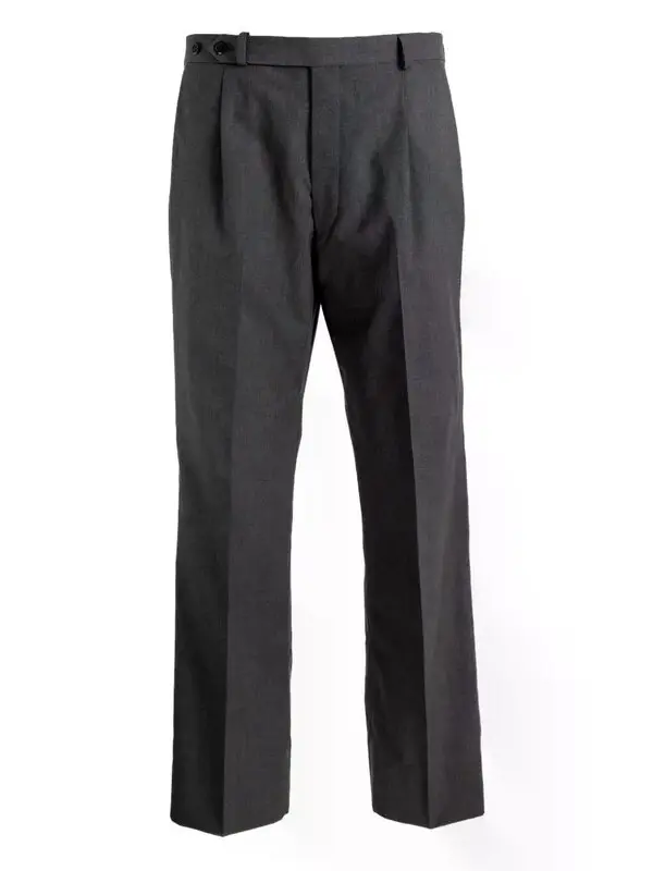 Prada Pleated Tailored Trousers - Grey