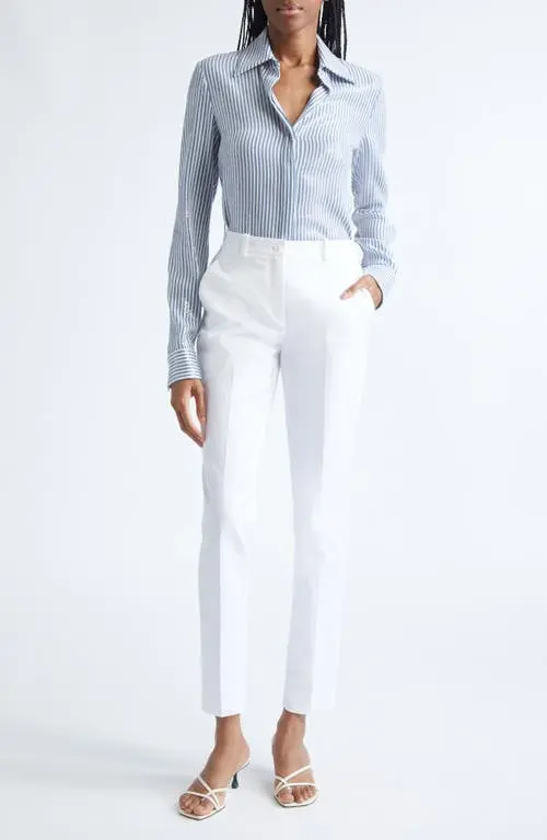 Michael Kors Samantha Stretch Cotton Pants
