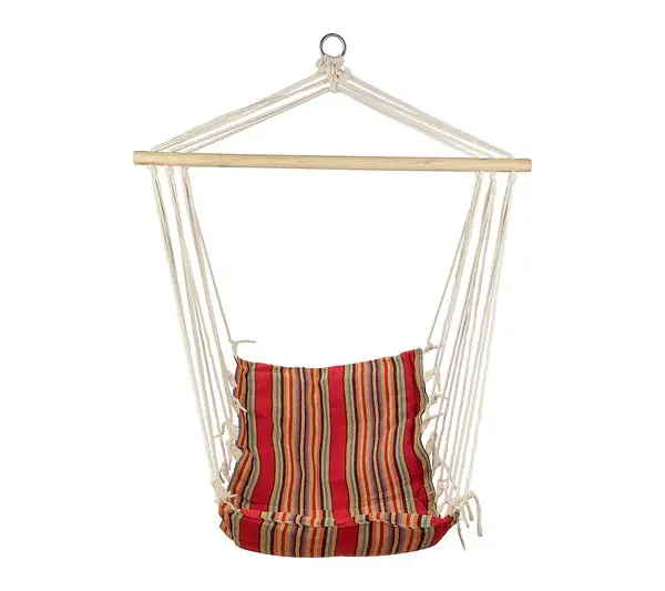 NORTHLIGHT Striped Hammock Chair W/ Padding 34 X 21