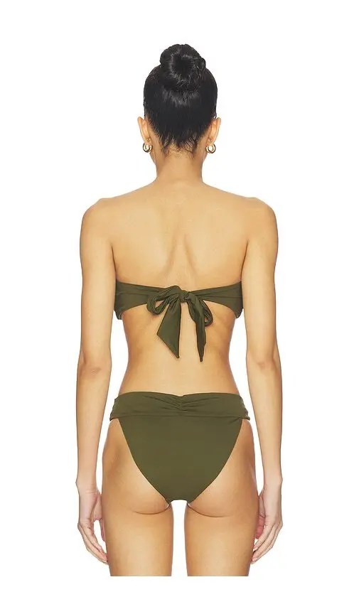 AWAY THAT DAY Formentera Bikini Top - Juniper Green