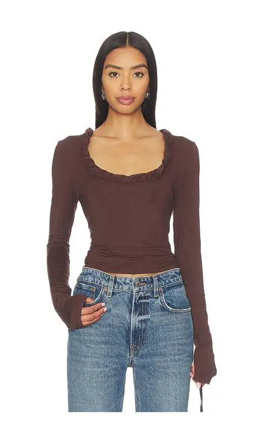 MORE TO COME Arielle Twisted Top