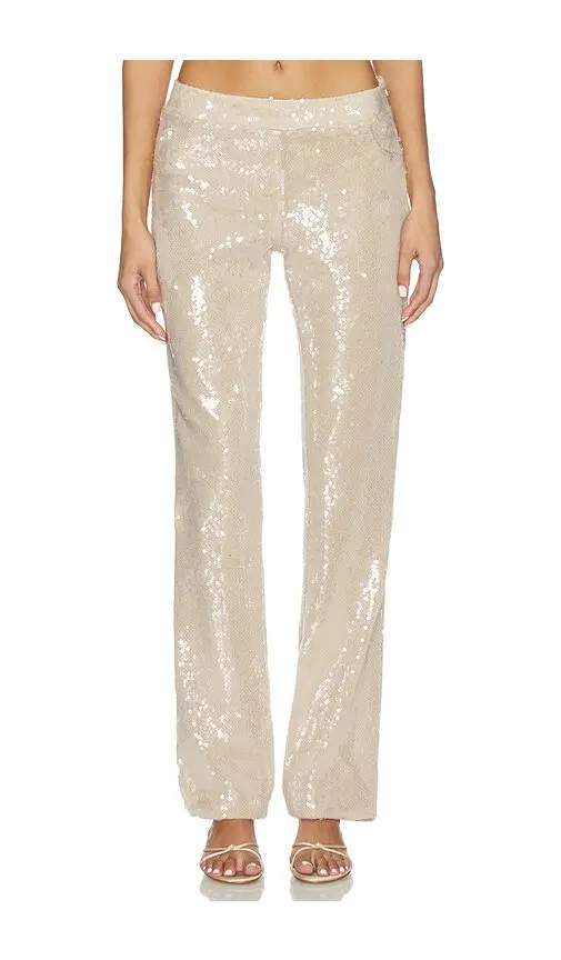 OW Sequin Embellished Pants
