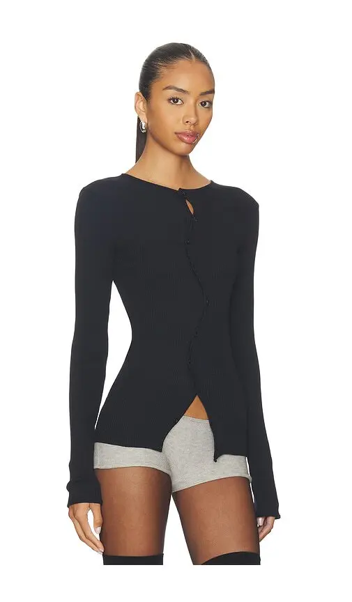 OPERASPORT Claire Seamless Ribbed Knit Top