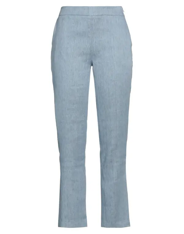 TWINSET Tapered Linen-blend Chinos