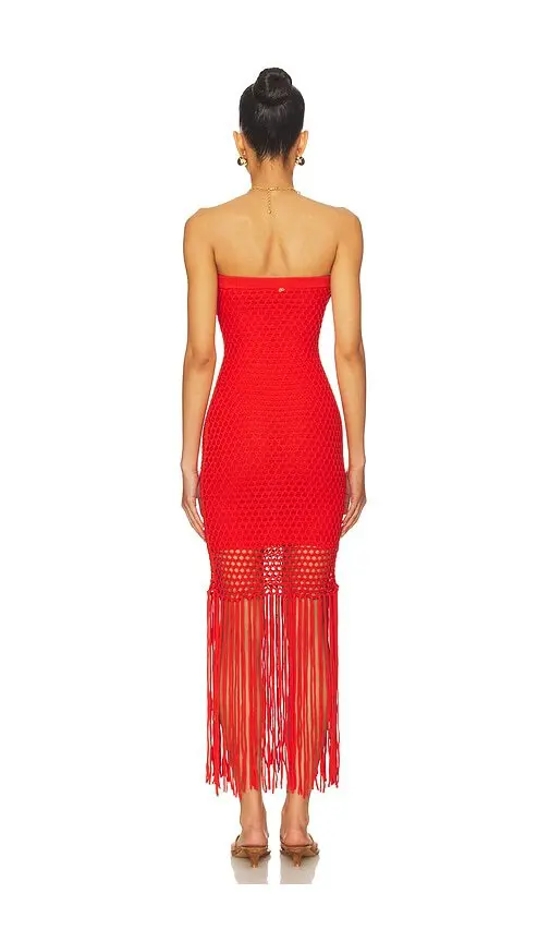 PQ SWIM Vanessa Fringe Mini Dress