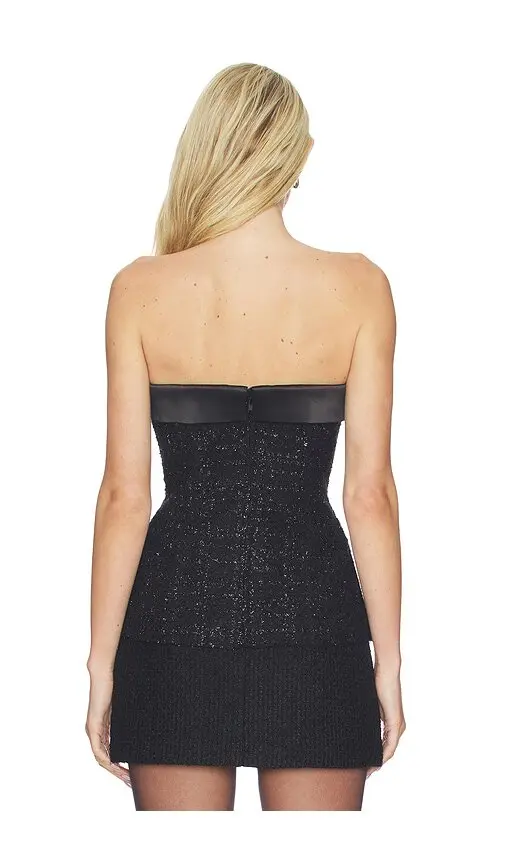 Majorelle Selene Tweed Top