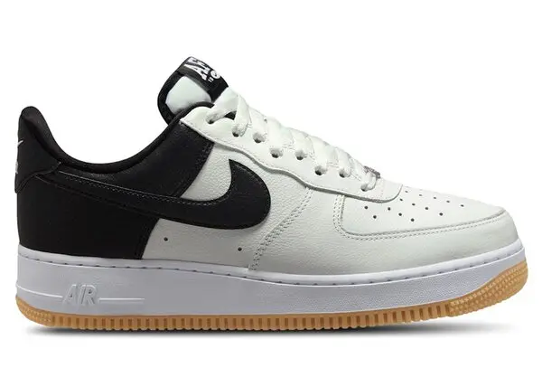 Nike Air Force 1 Low '07 Lv8 Sneakers - Summit White/black/metallic Silver