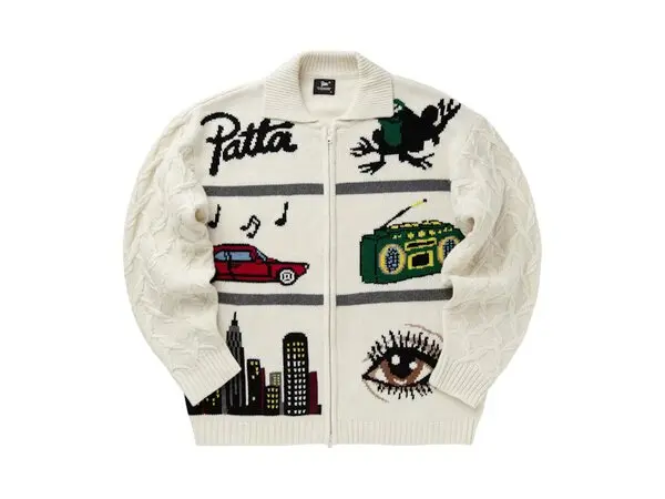 PATTA Perfect Day Knitted Cardigan - Peyote