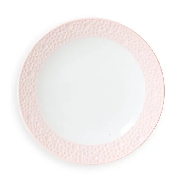 Bernardaud Ecume Gourmet Dish, Set Of 4 - Pink - White
