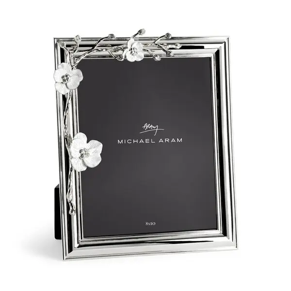 Michael Aram Silver Orchid Frame, 8 X 10