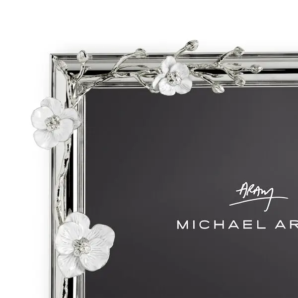 Michael Aram Silver Orchid Frame, 8 X 10