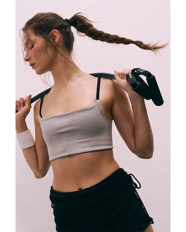 Free People Tighten Up Reversible Bra - Black Combo