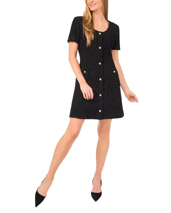 Ted Baker London Tweska Button Down Mini Dress