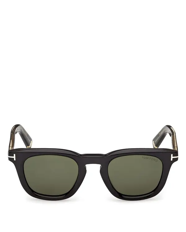 TOM FORD 48mm Square Frame Sunglasses