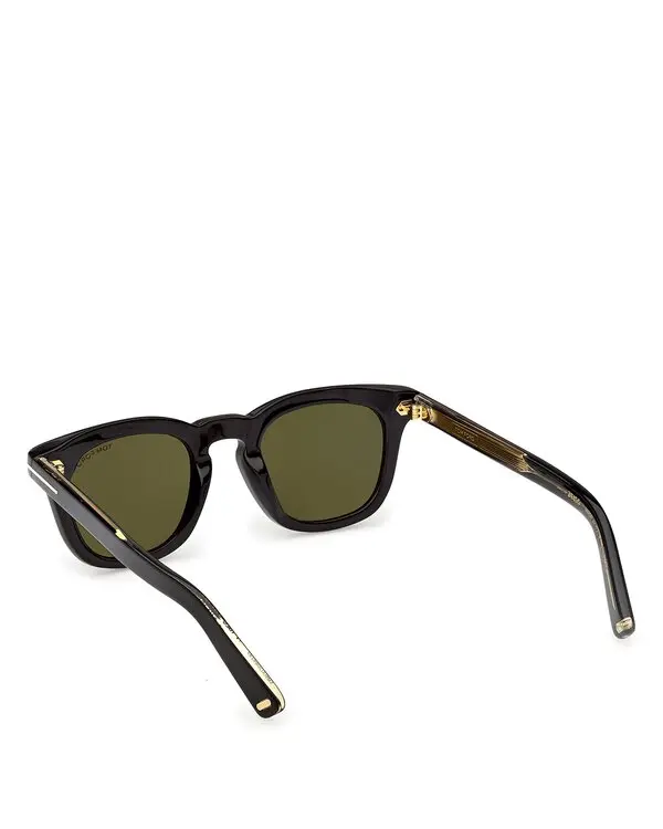 TOM FORD 48mm Square Frame Sunglasses