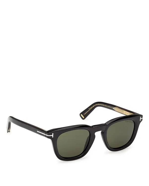 TOM FORD 48mm Square Frame Sunglasses