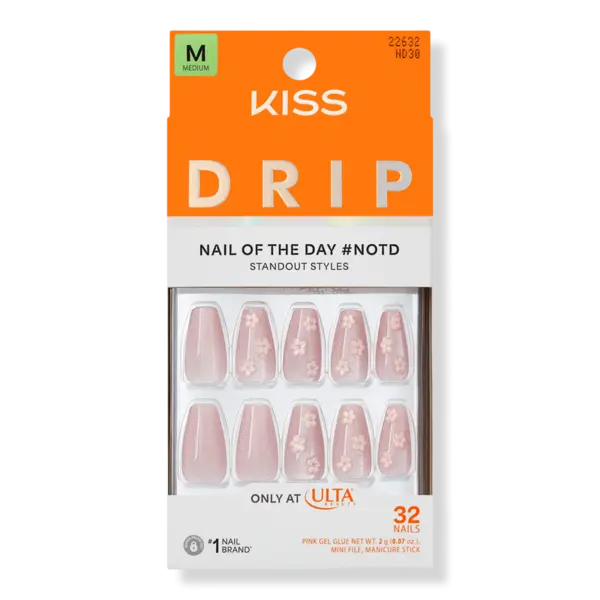 Kiss Drip Medium Press On Nails - Harmonious