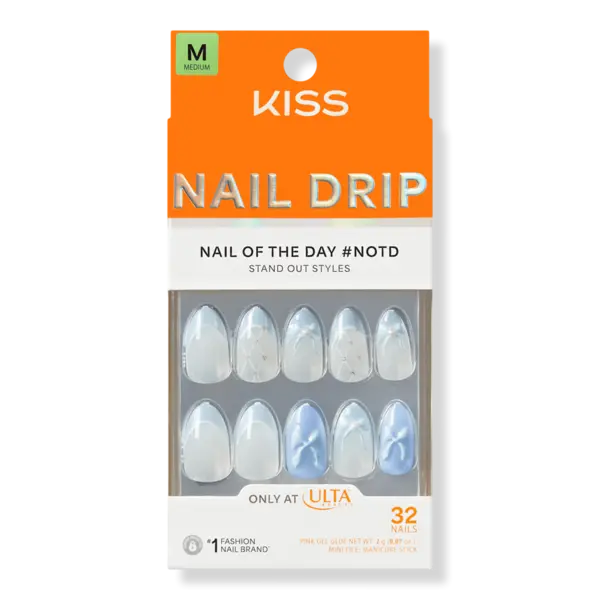 Kiss Drip Press On Nails - Playful Drift