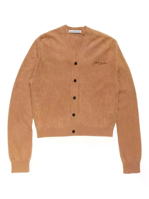 Acne Studios V-neck Cardigan - Brown