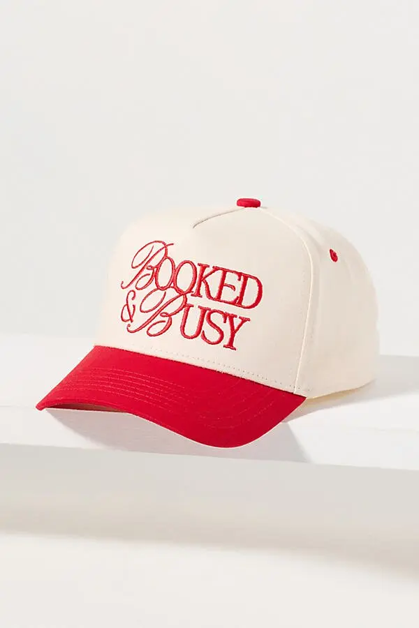 KENZ KUSTOMZ Booked & Busy Trucker Hat - Red