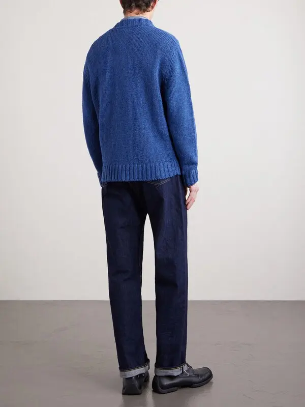 Barena Venezia Linen-blend Zip-up Cardigan