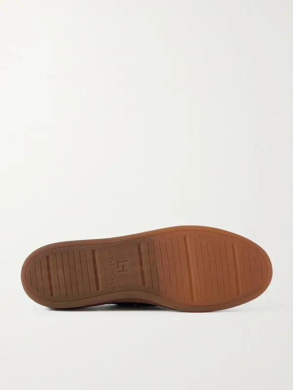 Officine Creative Gimnasio 001 Deerskin Low-top Sneakers - Brown
