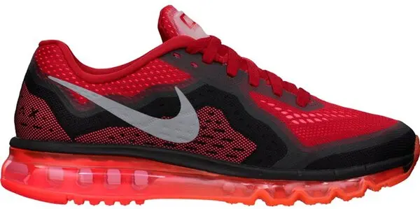 Nike Air Max 2014 Sneakers - Gym Red/reflect Silver/hyper Punch
